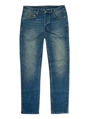 Ksubi Hazlow Chronicle Straight-leg Jeans - Blue