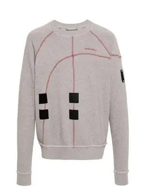 A-COLD-WALL* Intersect Seam-detail Sweatshirt - Grey