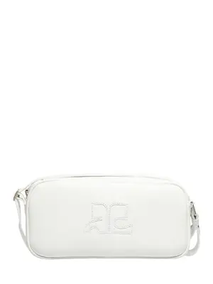 COURREGES Re-edition Leather Bag - White