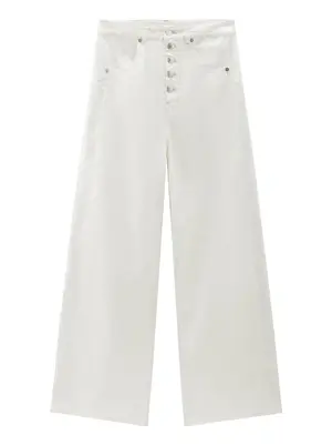 Woolrich Wide-leg Trousers - White