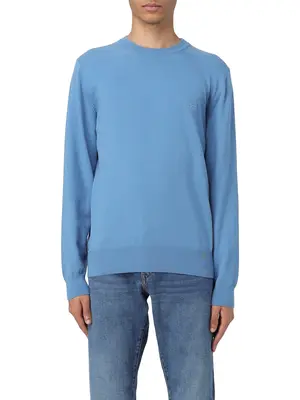 BOSS Sweater Gnawed Blue