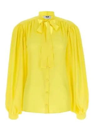 MSGM Shirt Yellow