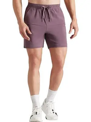 RHONE Rhone Pursuit 7" Drawstring Shorts Shadow Plum