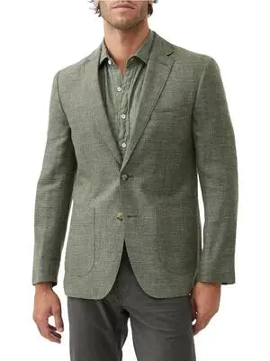 Rodd & Gunn The Cascades Slub Linen & Wool Sport Coat Juniper