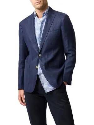 Rodd & Gunn The Cascades Slub Linen & Wool Sport Coat - Midnight