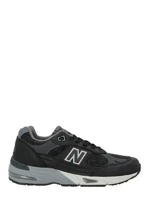 NEW BALANCE Sneakers In Leather And Textile Fibers - Black
