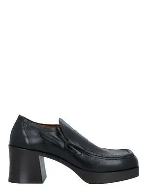 Marni Leather Loafers - Black
