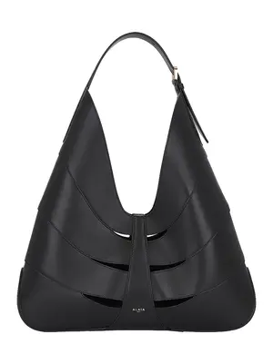 Alaïa Delta Hobo Bag - Noir