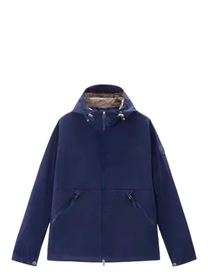WOOLRICH Woolrich Crinkle Hooded Windbreaker