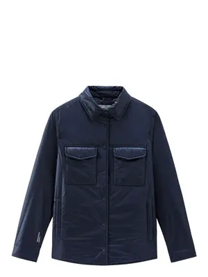 Woolrich Padded Overshirt Jacket - Blue