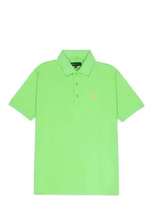 PURPLE BRAND Logo-print Polo Shirt - Green