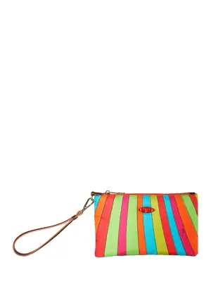 Emilio Pucci Iride-print Clutch - Green