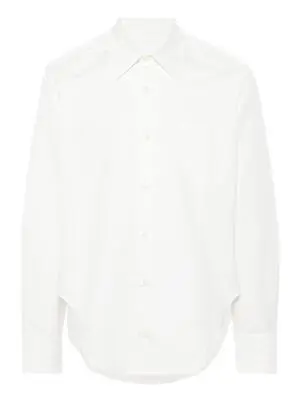 ERL Logo-jacquard Shirt - White