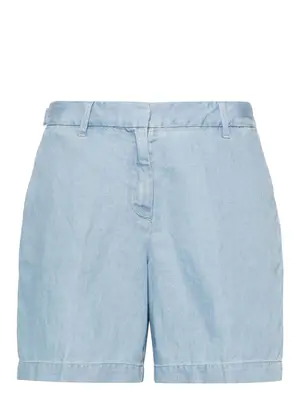 Jacob Cohen Emily Chambray Shorts - Blue
