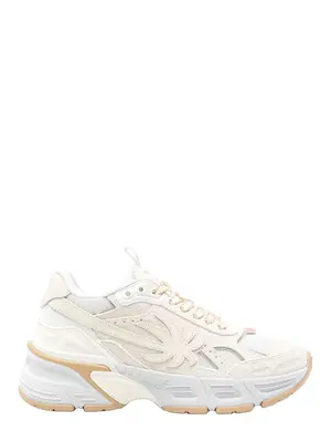 Palm Angels Pa 4 Panelled Sneakers - Neutrals