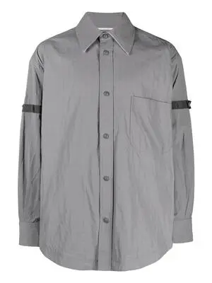 Thom Browne Button-fastening Shirt Jacket - Grey