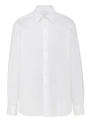Prada Buttoned Long-sleeve Shirt - White