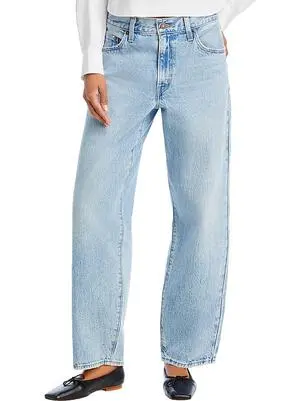 LEVI'S Baggy Dad High Rise Straight Jeans - Fan Flare