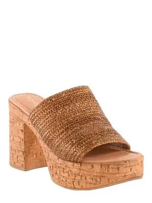 Seychelles Seychelles Applause Platform Sandal Bronze