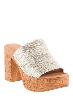 Seychelles Seychelles Applause Platform Sandal Light Gold
