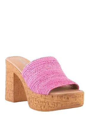 Seychelles Seychelles Applause Platform Sandal Pink