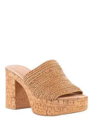 Seychelles Seychelles Applause Platform Sandal Tan