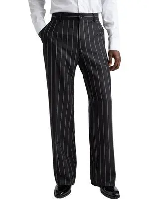 Dolce & Gabbana Pinstripe Wool Trousers - Rigato