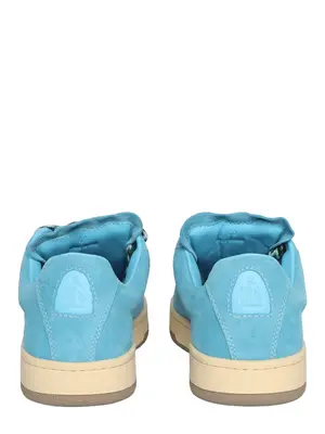 LANVIN Lite Curb Low-Top Sneakers Blue