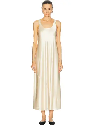 Simkhai Rania Maxi Slip Dress - Champagne