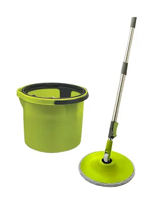 MILEX Smart Microfiber Mop With Dual Chamber Bucket - One-color