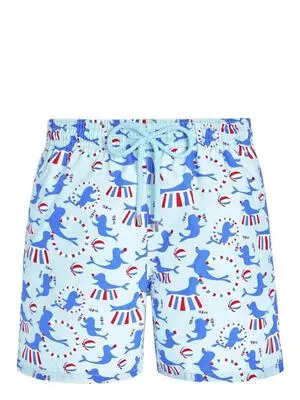 Vilebrequin Circus Print Swim Trunks - Thalassa