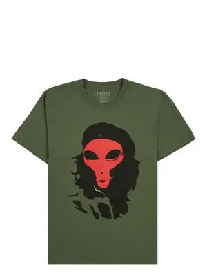 PLEASURES Alien Graphic T-shirt - Green