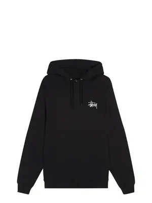 StÜssy Basic Hoodie - Black