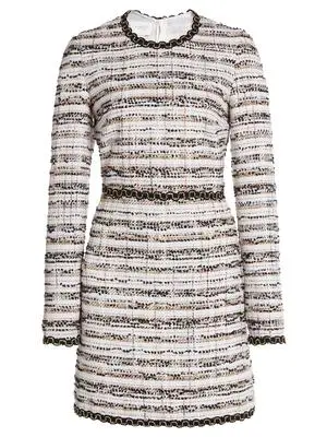 GIAMBATTISTA VALLI Giambattista Valli Cotton-Blend Bouclé Mini Dress