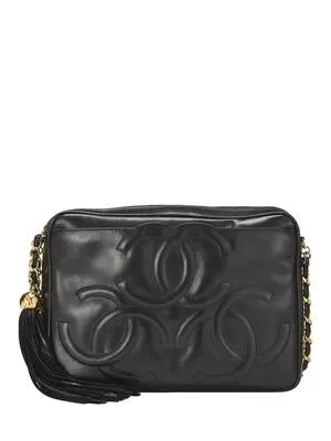 Chanel Lambskin Camera Bag - Black