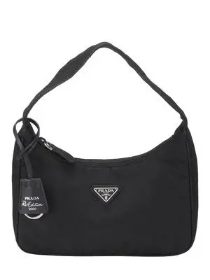 Prada Tessuto Re-edition 2000 Hobo - Black