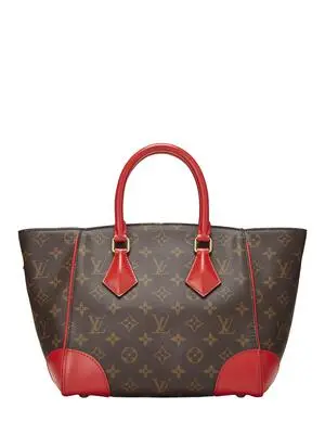 LOUIS VUITTON Monogram Canvas Phenix Tote - Red