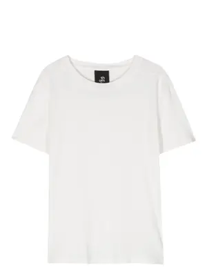 THOM KROM Panelled Crew-neck T-shirt - White