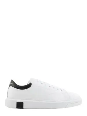 ARMANI EXCHANGE Leather Sneakers