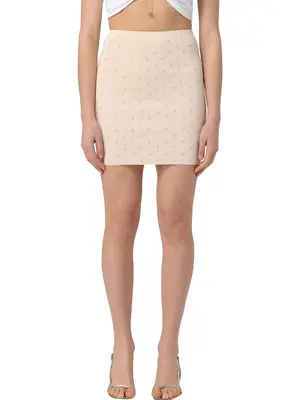 Elisabetta Franchi Skirt - Yellow Cream