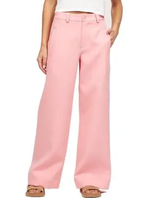 Equipment Andres Wide Leg Trousers - Flamingo Pink