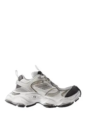 Balenciaga Cargo Distressed Sneakers - Gray