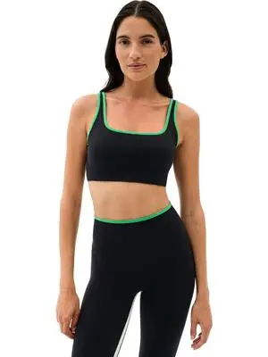 Splits59 Cait Rigor Bra - Black/grass