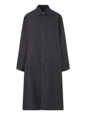 MAISON MARGIELA Peached-cotton Trench Coat - Black