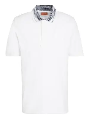 Missoni Cottonpiqué Polo Shirt - White