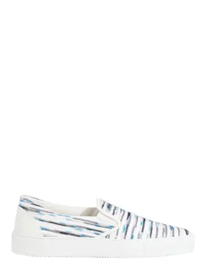 Missoni Spacedyed Knit Slip-on Sneakers - Light Blue