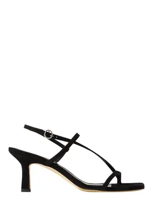AEYDĒ Aeyde Elise Suede Slingback Sandals