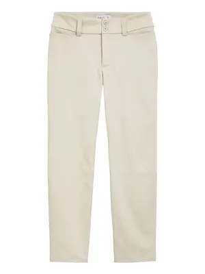 AGNÈS B. Mid-rise Trousers - Neutrals