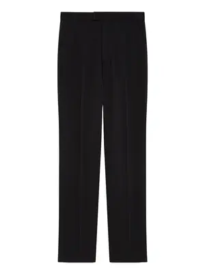 AGNÈS B. Tailored Slim-cut Trousers - Black