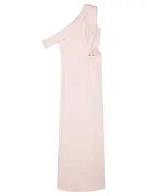 Alexander McQueen Asymmetric Maxi Dress - Pink